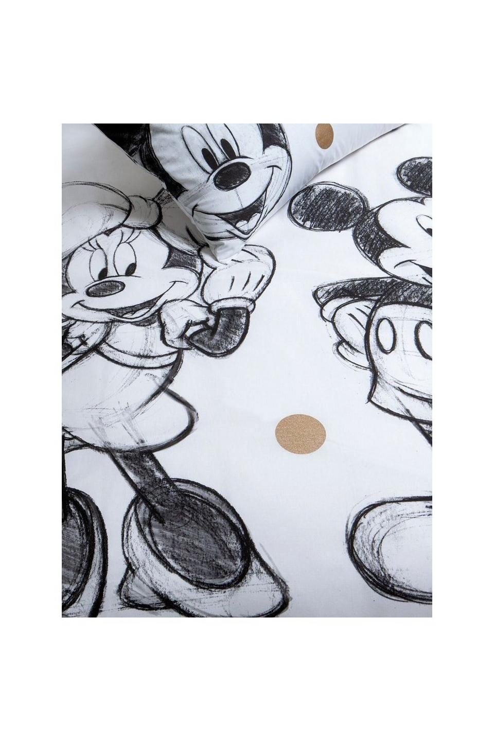 Duvets And Pillows Cotton Mickey And Minnie Mouse Duvet Cover Set Disney